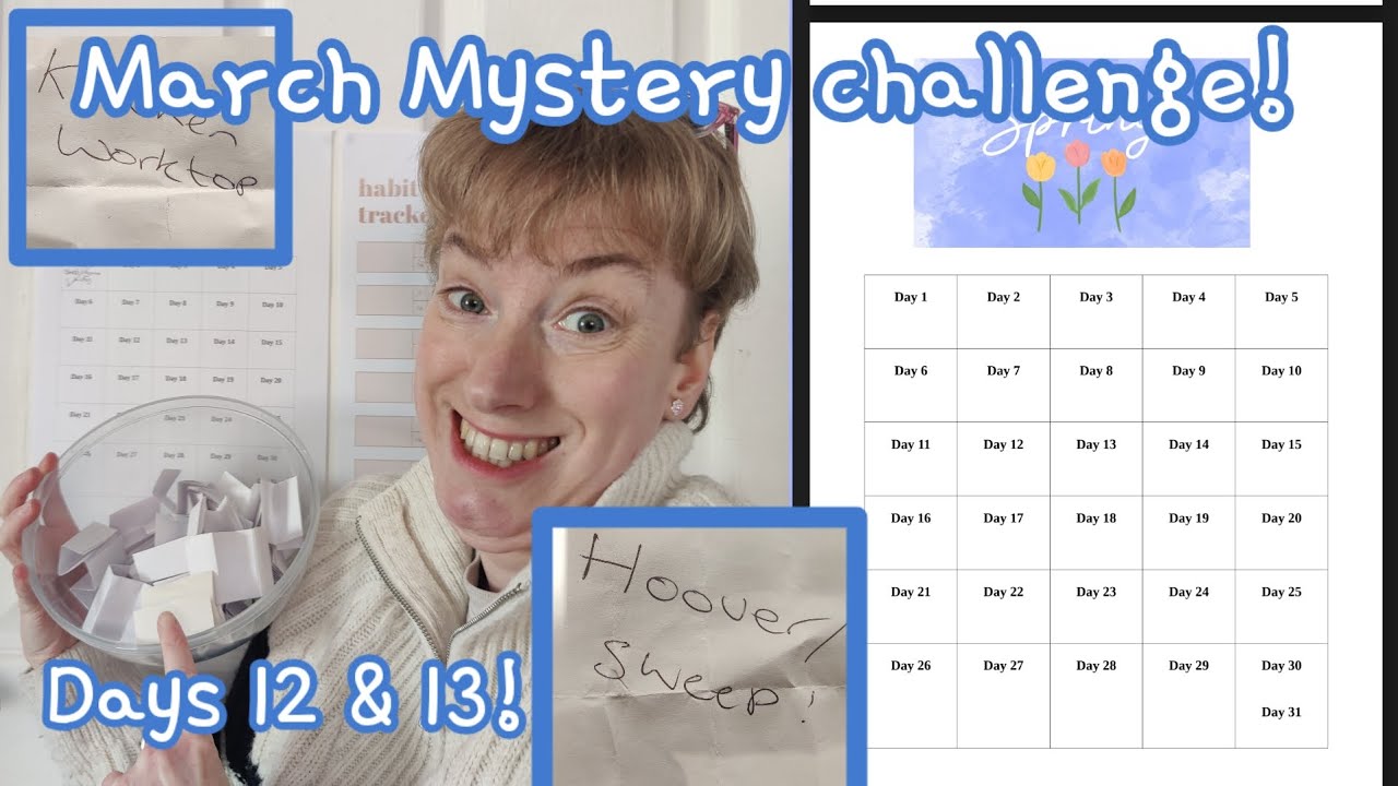 ***NEW*** March Mystery Challenge -Days 12 & 13 - YouTube