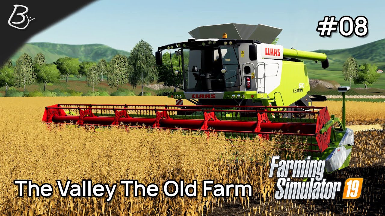 Silage Selling, Barley Harvesting | The Valley The Old Farm | Timelapse ...