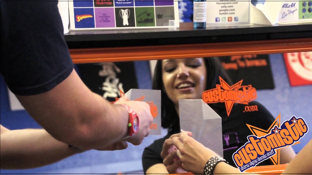 How to Install a Vinyl Car Decal by Customistic - YouTube