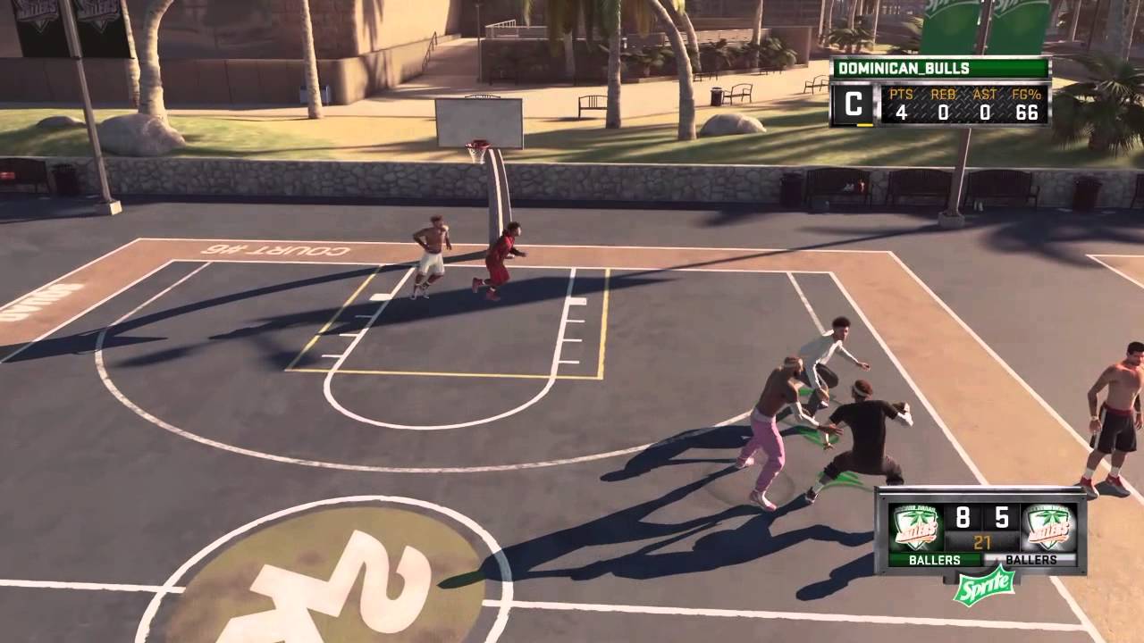 Nba 2K15 MyPark at sunset beach gameplay ps4 - YouTube
