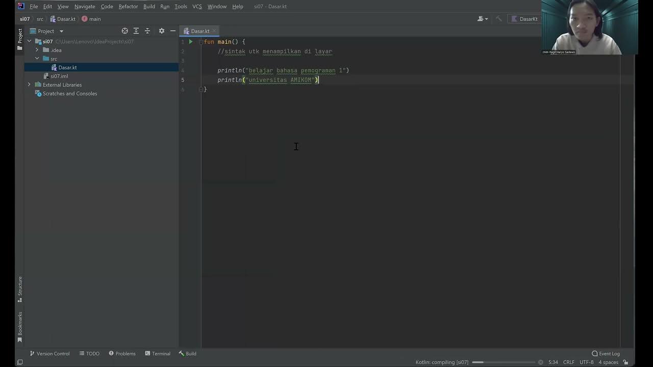 1.Dasar Kotlin - YouTube