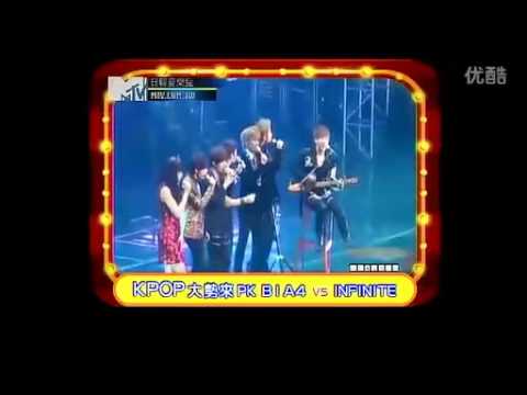 120227 MTV Taiwan: Kpop Trend - INFINITE vs B1A4 - YouTube