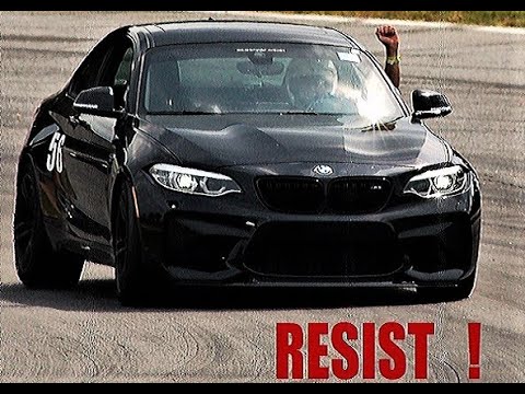Bmw M2 n55 base vs Porsche GT3 R Road Atlanta - YouTube