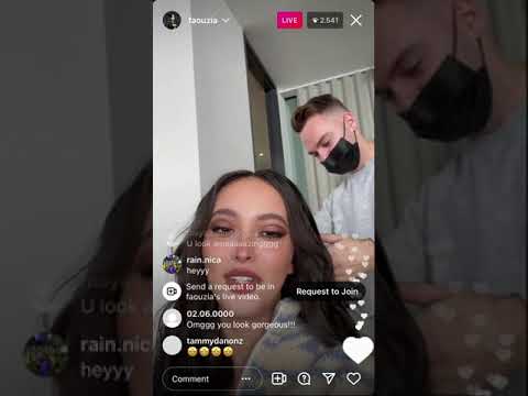 ✨FAOUZIA QUICK LIVE ON INSTAGRAM ABOUT PHOTOSHOOT ON PUPPET✨