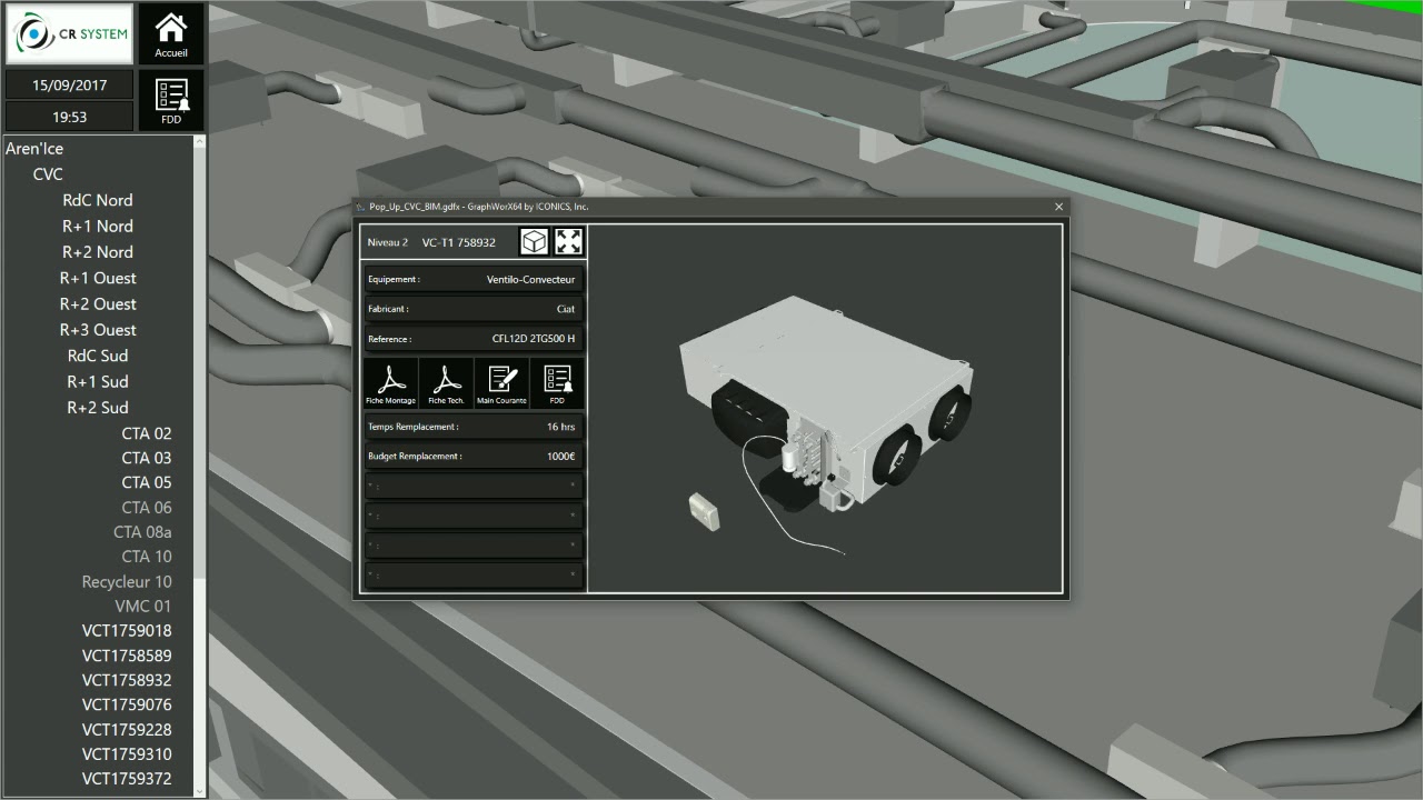 AREN'ICE BIM vidéo demo - YouTube