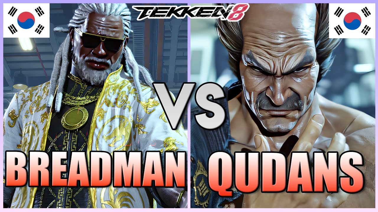 Tekken 8 Breadman (Rank #2 Leroy) Vs Qudans (Rak #2 Heihachi ...