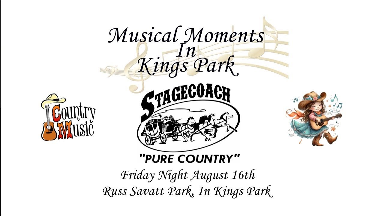 Musical Moments in Kings Park presents Stagecoach Band. Pure Country ...