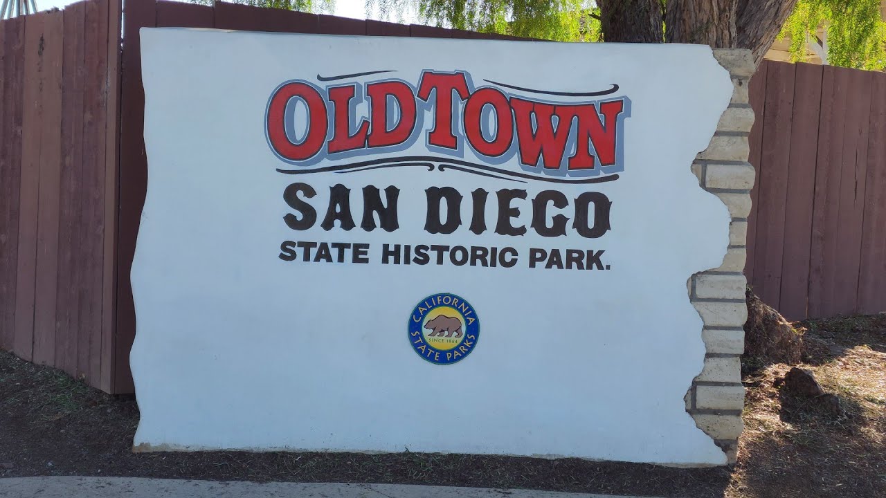 Old Town San Diego, California - Historic Park - 4K Virtual Walk - YouTube
