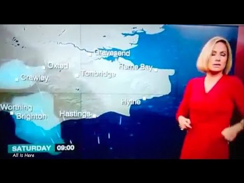 BBC weather girl who fainted thanks fans for 'kind messages of concern'