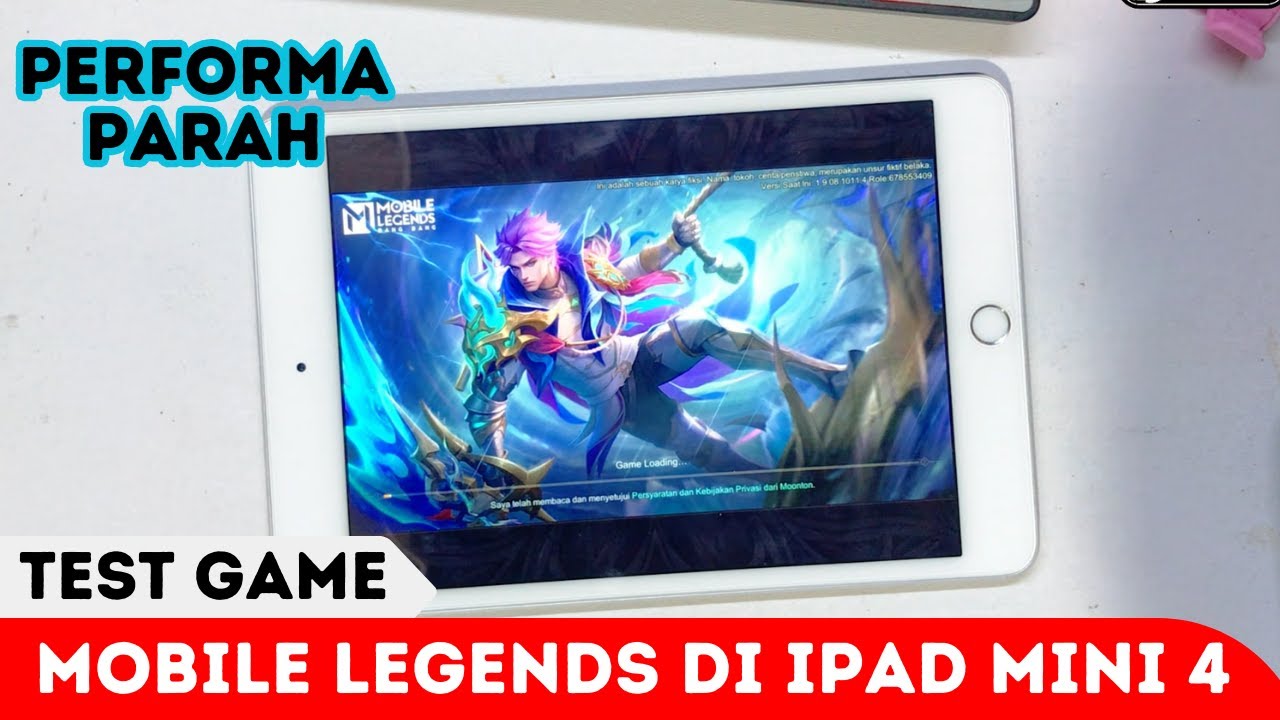 Test Game Mobile Legends di iPad Mini 4 / iPad Mini 4 Test Game Mobile ...