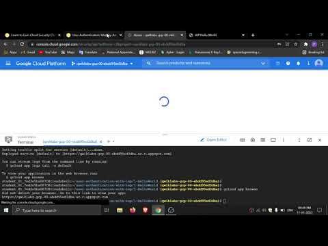 User Authentication Identity Aware Proxy GSP499 Qwiklabs | Google Cloud - YouTube