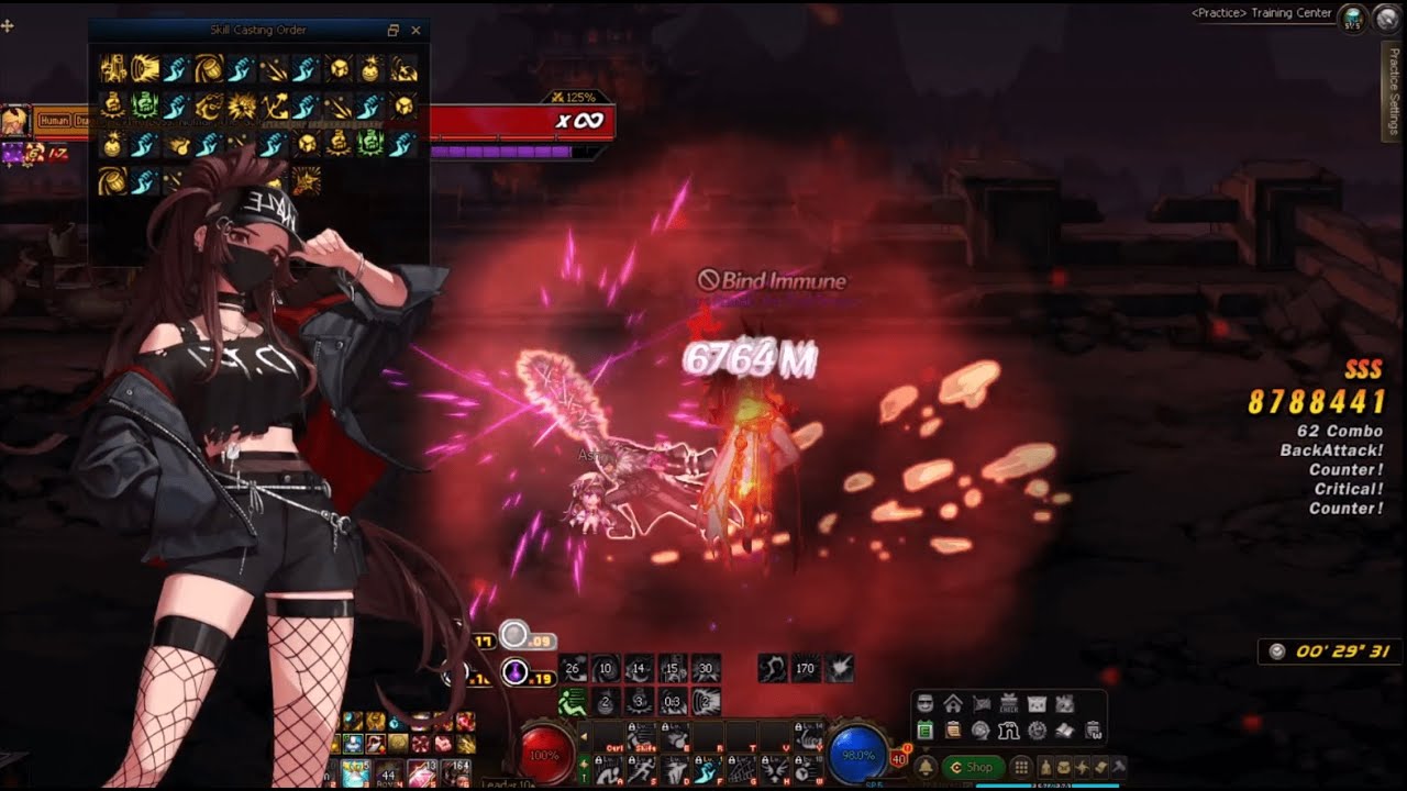 DFO Neo: Male Brawler 40 Second Cycle - YouTube