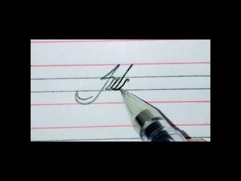 Name of Jalata write ️ in beautiful cursive style.||. Comment your name to write a name. - YouTube