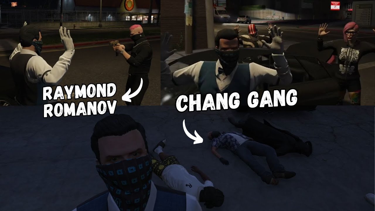 Clowns WIPE Chang Gang + Chatterbox GETS HELD UP by Raymond Romanov's ...