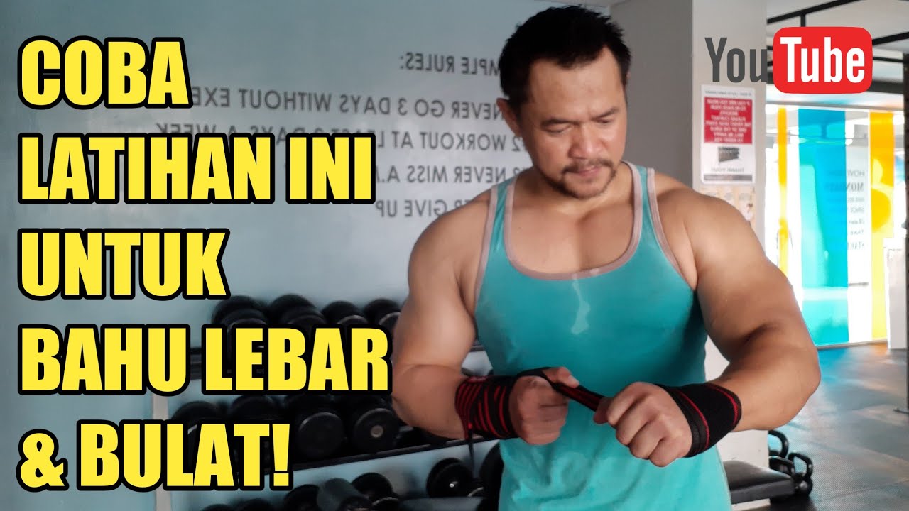 3 Gerakan Latihan otot bahu di gym bersama Coach Arif. @mohammadarif745 ...