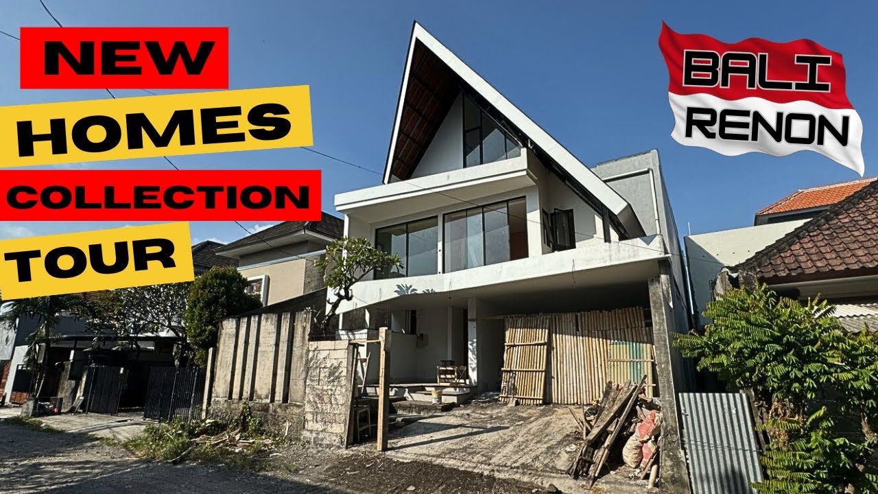 Bali New Homes Collection Renon, Bali House Design Ideas - YouTube