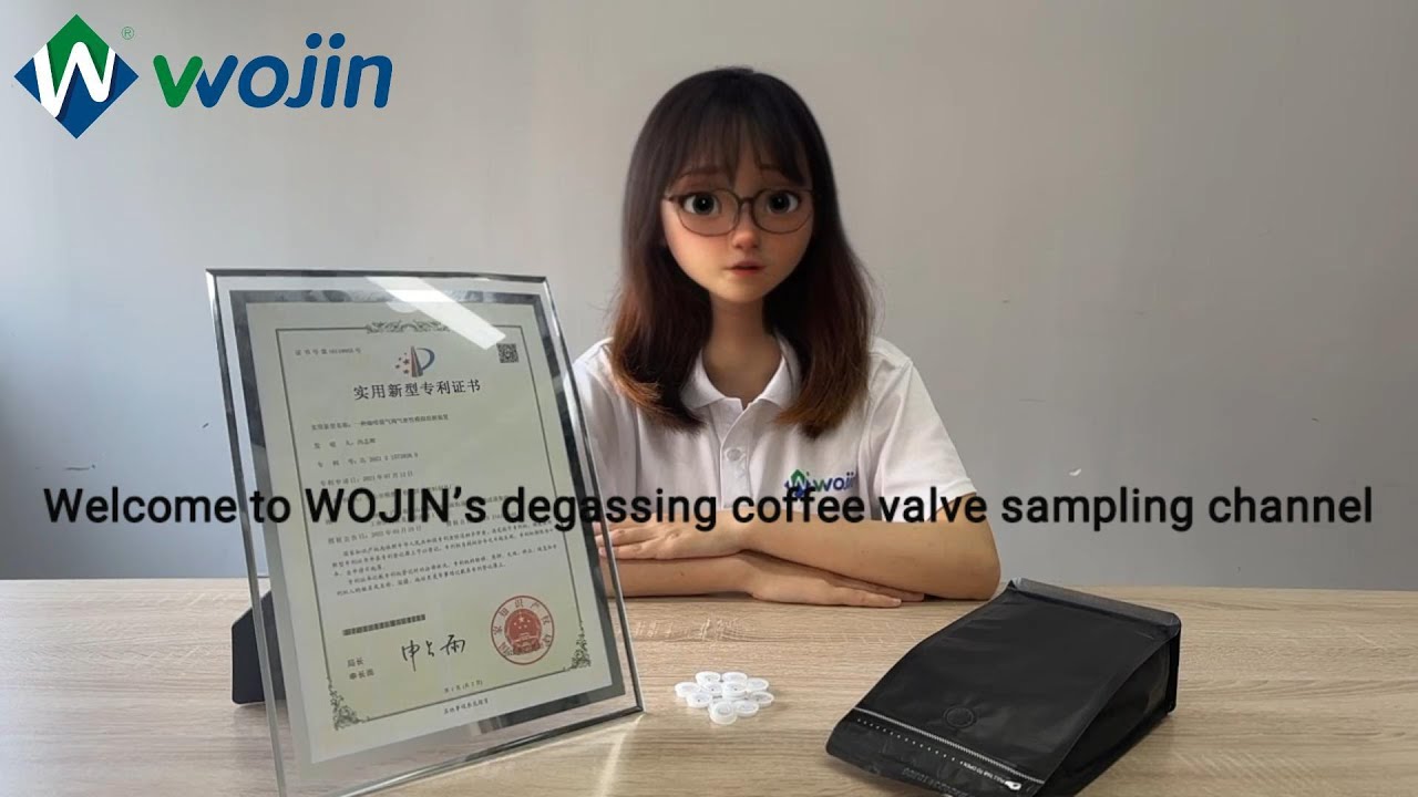 Welcome to WOJIN’s degassing coffee valve sampling channel - YouTube