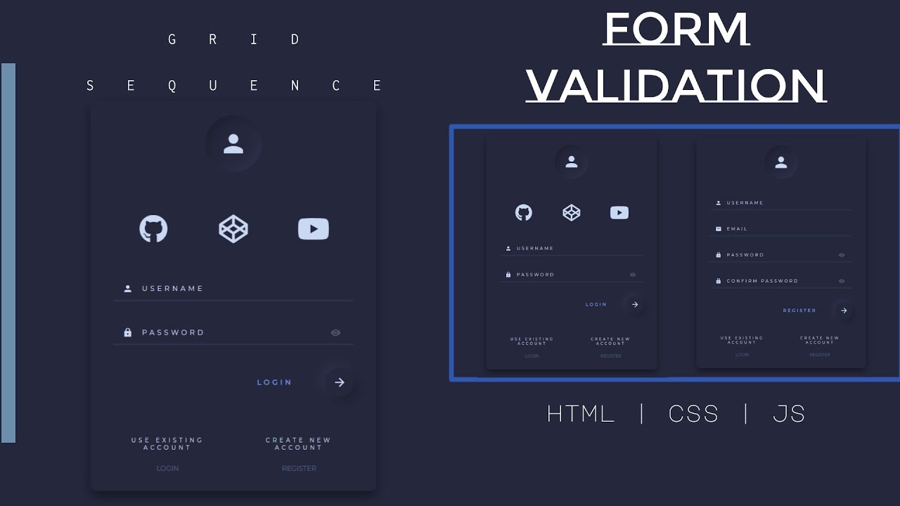 Form Validation Html Css Js 05 Youtube 0843