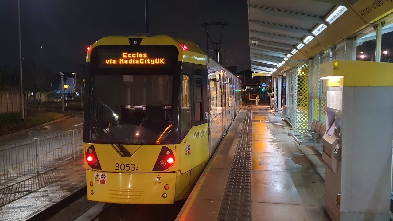 Manchester Metrolink Flexity Swift Tram 3053 - YouTube