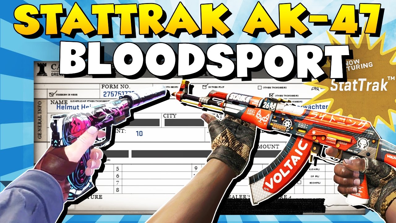 CS:GO - StatTrak AK-47 Bloodsport FN Trade Up - Road To Dream Loadout ...