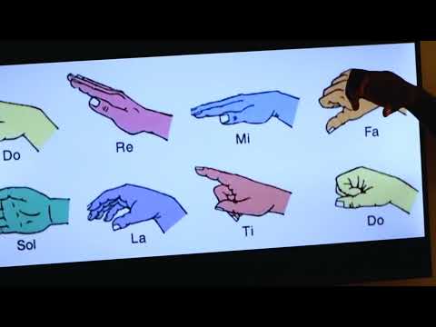 SOLFA HAND SIGNS & SOLFA SYLLABLES - YouTube