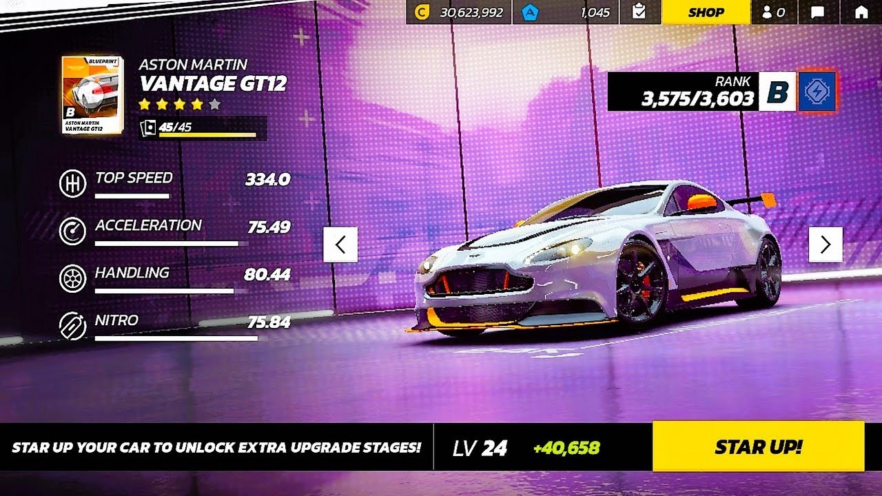 Asphalt Unite | Aston Martin Vantage GT12 | Car | 5 Star (Max ...