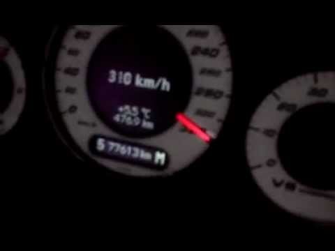 Mercedes Benz E55 AMG +320 km/h TOP SPEED - YouTube