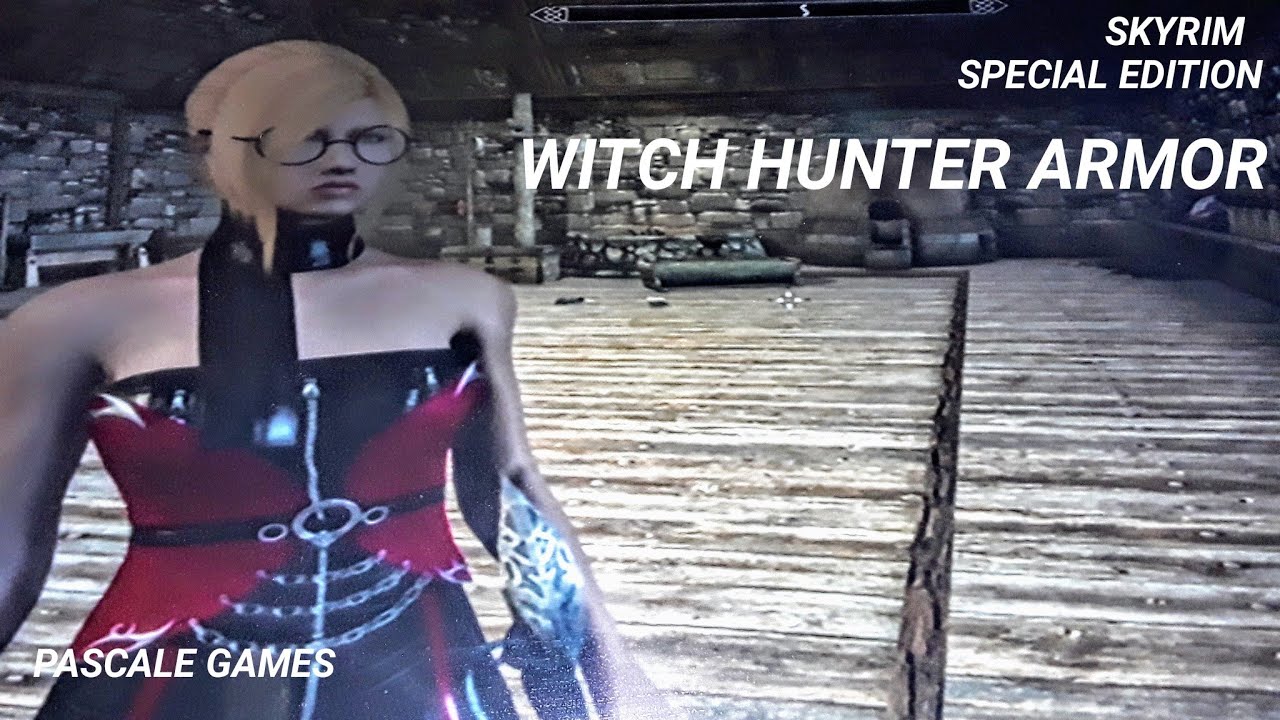 SKYRIM WITCH ARMOR MOD - YouTube