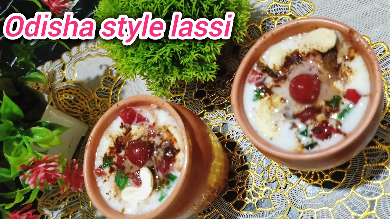 Special Lassi Odisha Style|| Odisha Famous Rabdi lassi|| (Dahi Lassi ...