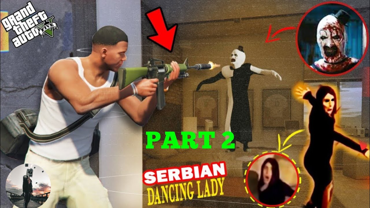 GTA 5: Franklin Found SERBIAN DANCING LADY in GTA 5! (GTA 5 mods)| PART ...