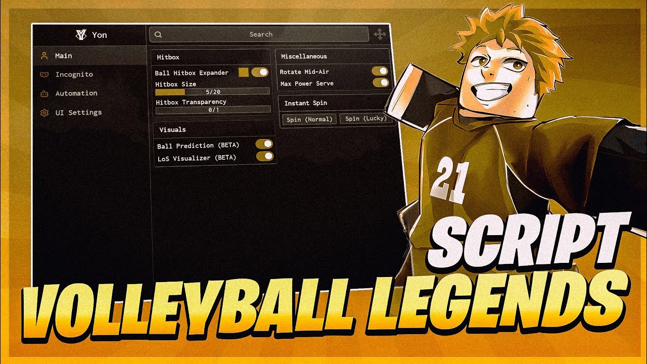 [BEST] VolleyBall Legends Script | No Key, Always Hit, Ball Hitbox ...