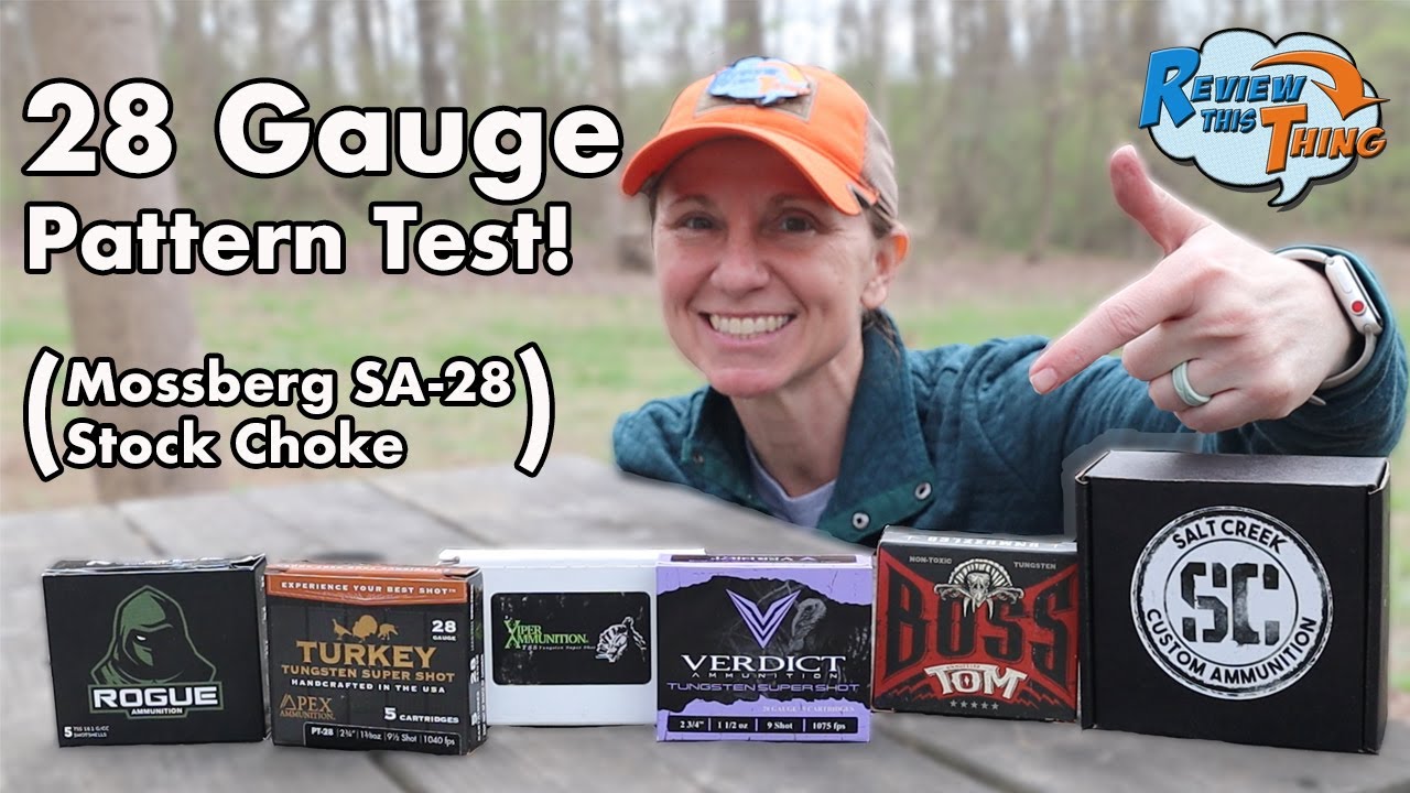 28 Gauge Turkey Hunting What 28 Gauge TSS Patterns BEST YouTube