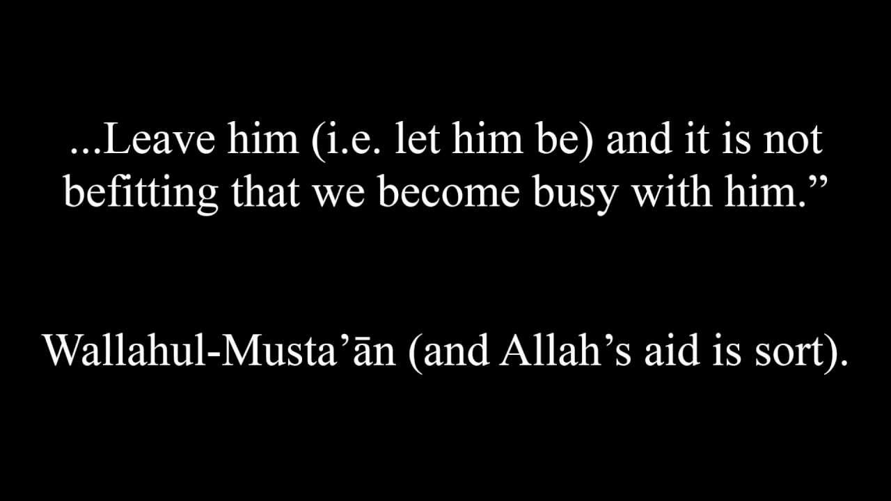 Imam Muqbil on Abu Muhammad al-Maqdisi - YouTube