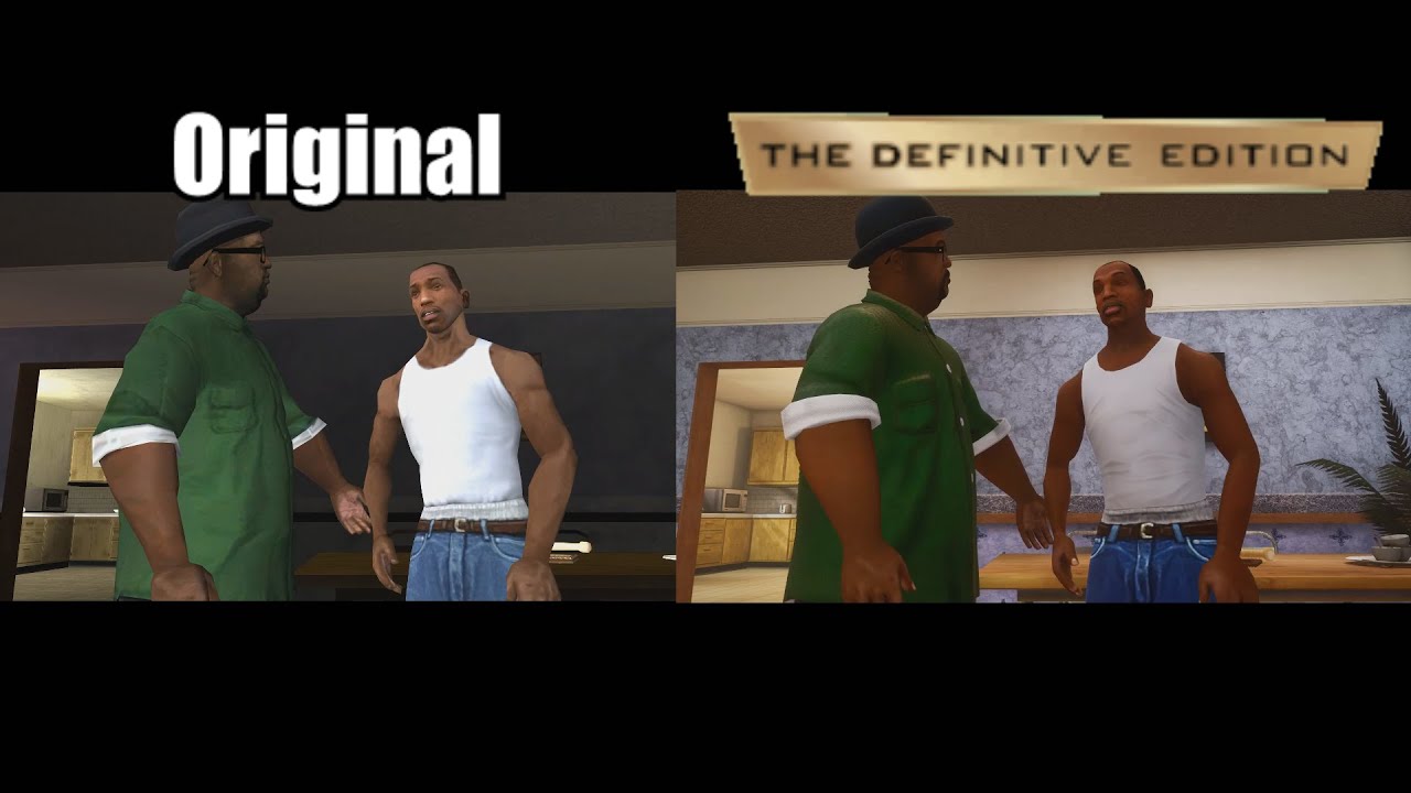You picked the wrong house fool Comparison (Original vs Definitive ...