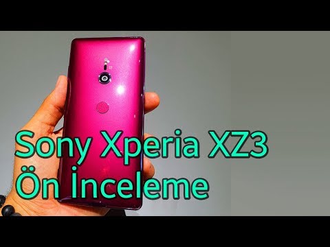 Sony Xperia XZ3 Ön inceleme - 900 Dolar Eder Mi?