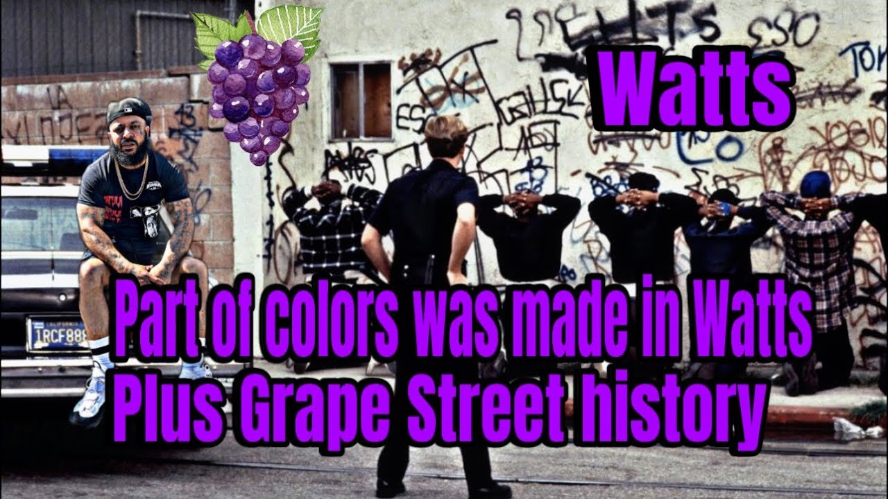 Part of Colors was filmed in Watts plus Grape Street history (Part 2 ...