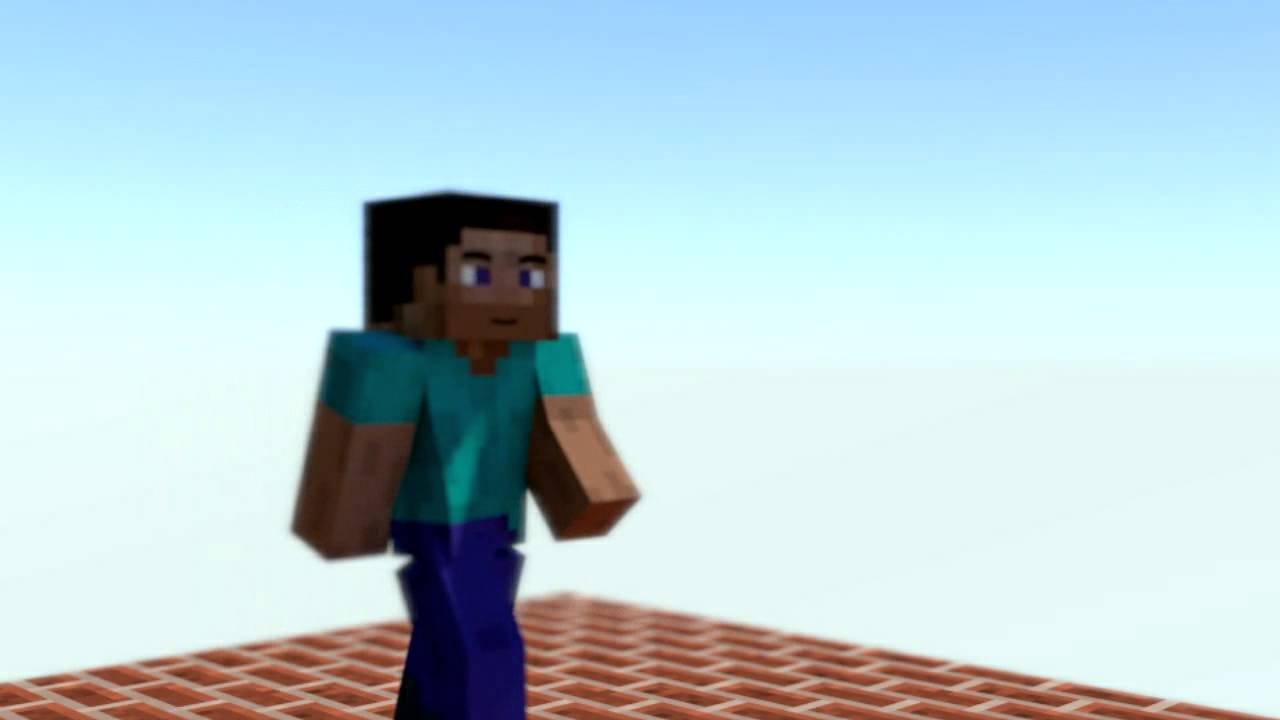 Minecraft Walk Test Animation - YouTube