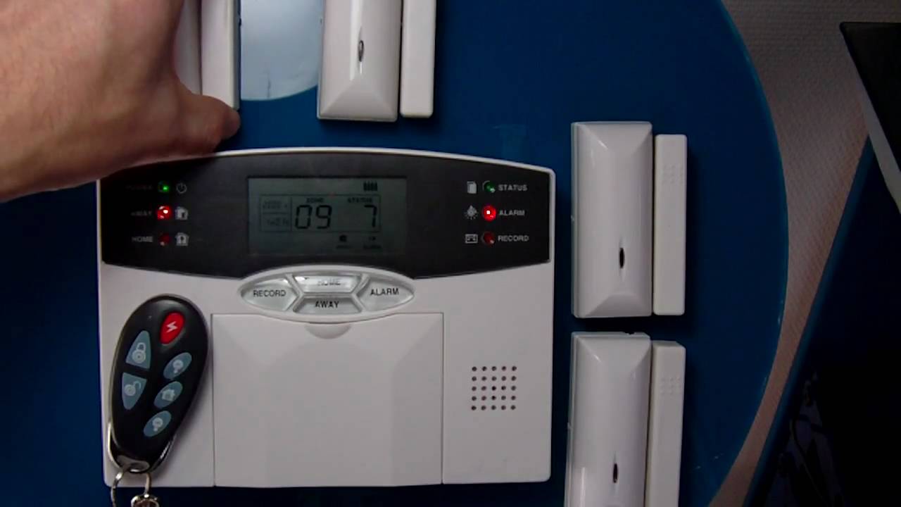 FC-300 test af 4 indgangszoner.AVI - YouTube