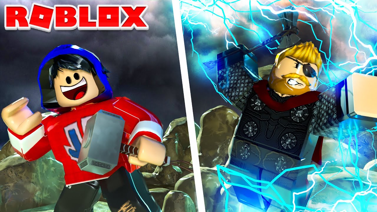 COMO VIRAR O THOR O DEUS DO TROVÃO NO ROBLOX « Nitro » - YouTube