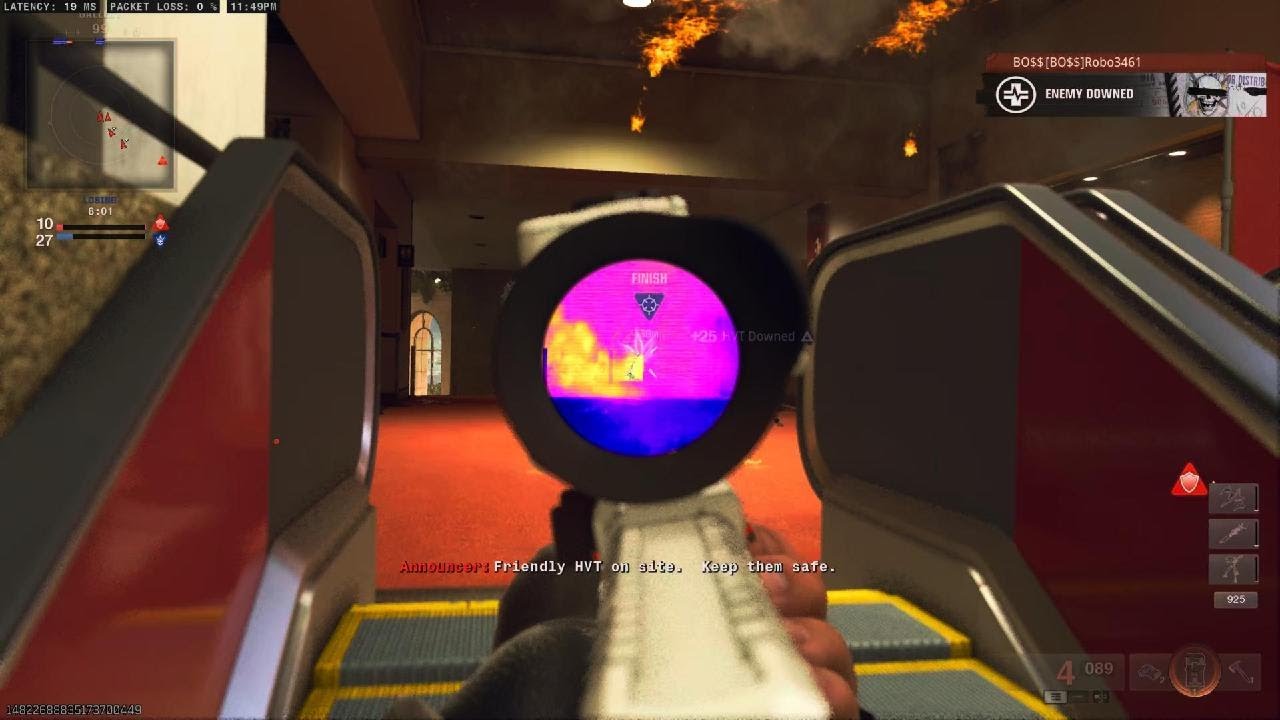 Call of Duty Black Ops 6 Red Card Kill Order On PS5 Pro 32/11 - YouTube