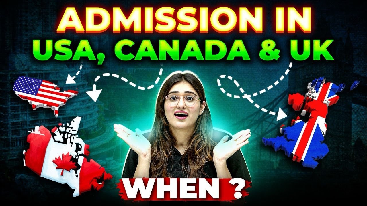 When Admission Take Place in USA, UK and Canada? PW Unigo - YouTube
