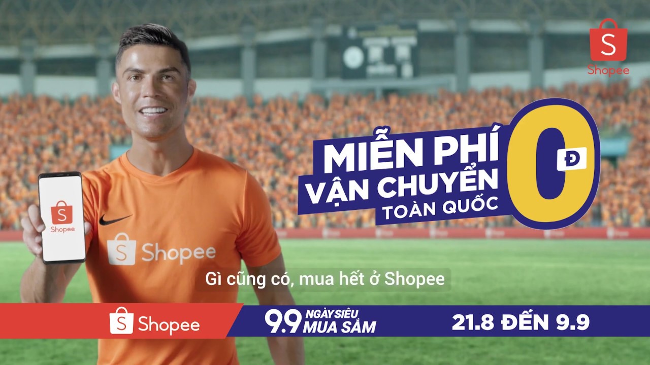 Shopee Vietnam 9 9 Super Shopping Day TVC ft Cristiano Ronaldo 15s ...