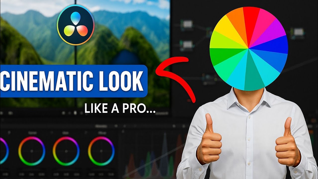Colour Grading in DaVinci Resolve Without Voice | Cinematic Look ...
