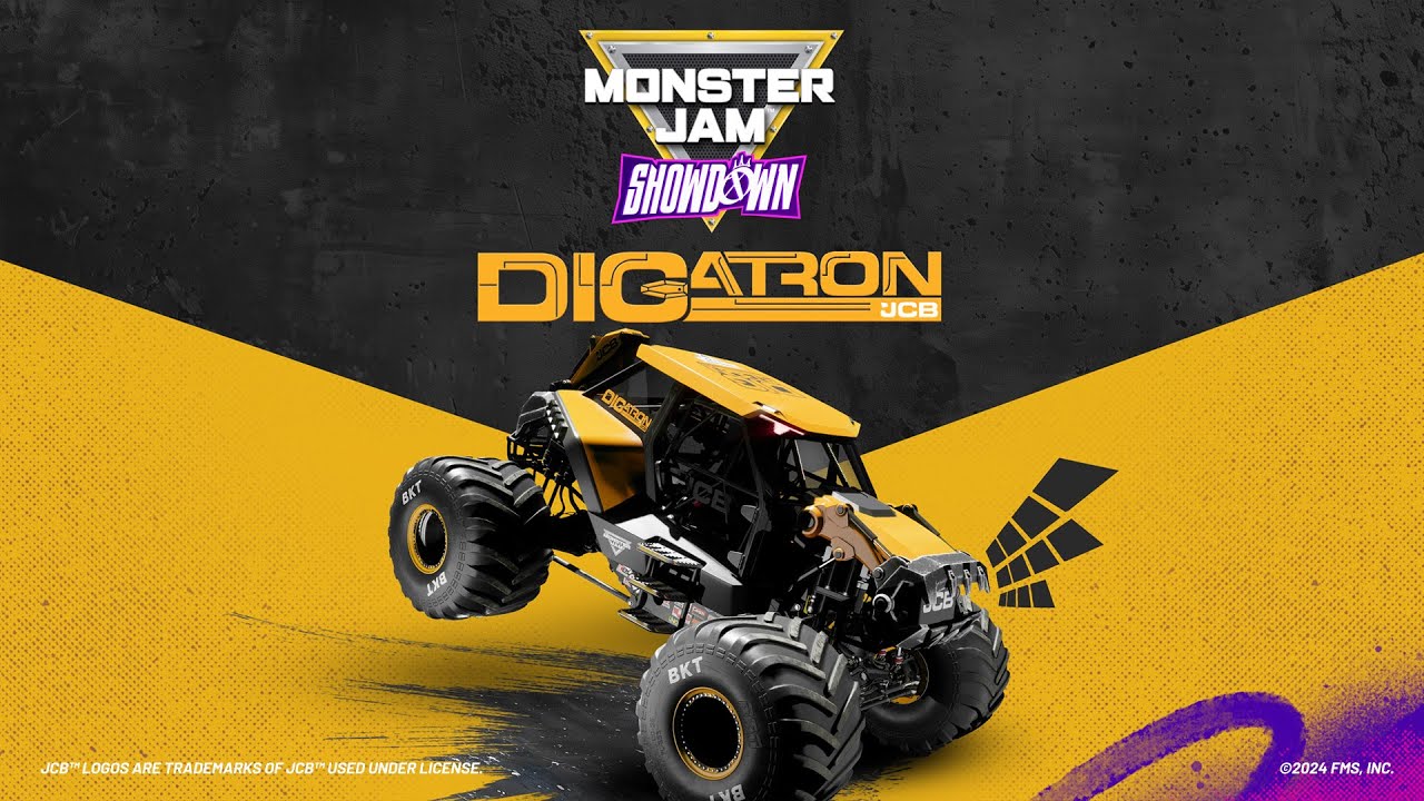 Monster Jam™ Showdown - DIGatron™ Truck - YouTube