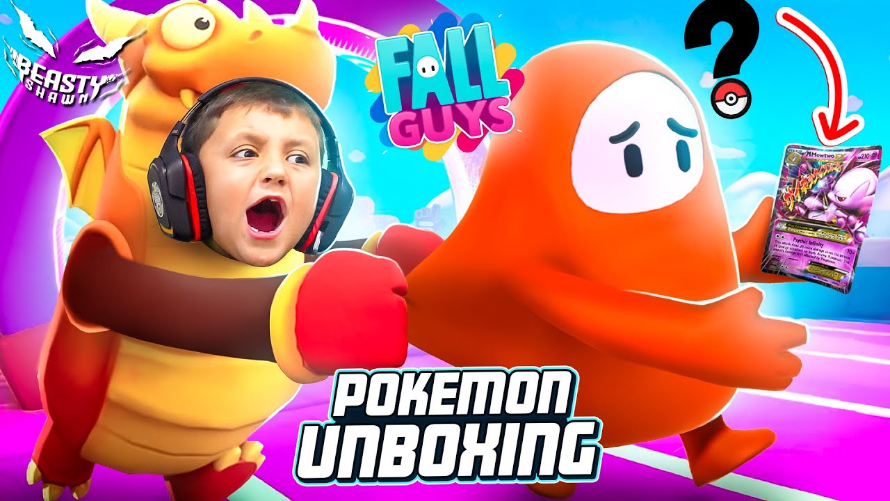 Fall Guys x Pokemon (Beasty Shawn tries a new game) - YouTube