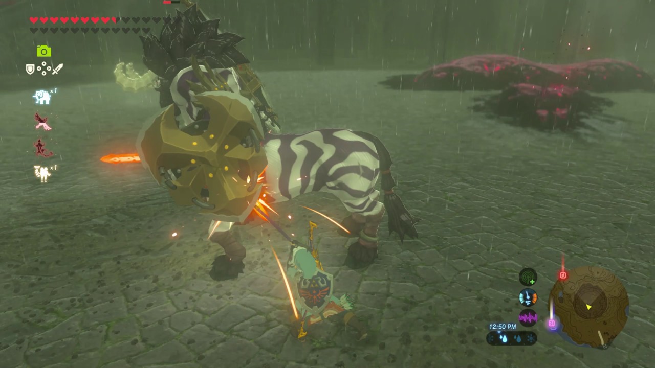 The Legend of Zelda Breath of the Wild - Lynel Fight - YouTube