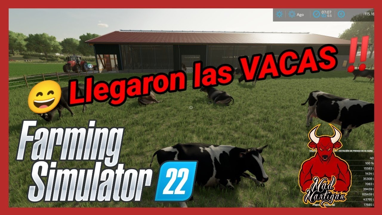 🔴# 9 Por fin Ya tengo el CORRAL de las VACAS !!!!! 👉Farming Simulator ...