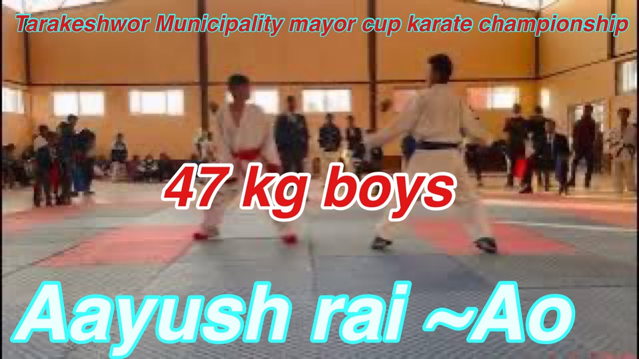 Aayush rai #Ao #North pole academy boys 47 kg - YouTube