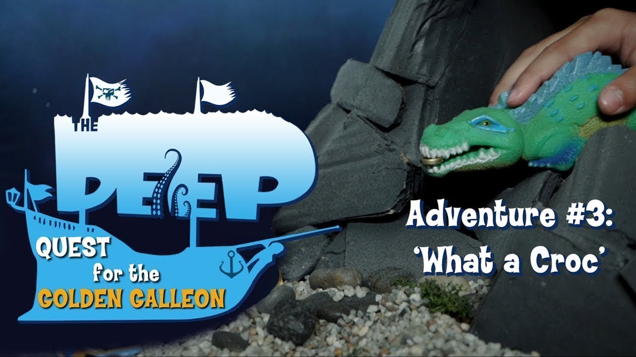 The Deep | Toy Play Adventure: What A Croc | Adventure 3/19 | Videos ...