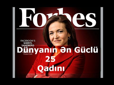 Dünyanın Ən Güclü 25 Qadını.